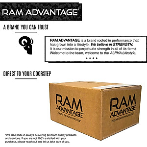 RAM ADVANTAGE Sportsman Trucker Hat | Silicone Logo Mesh Snapback Cap Premium Quality Durable Comfortable Fit (Heather White)