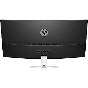 HP 34f 34” Curved Monitor with AMD FreeSync Technology | Ultra-Wide Quad HD Resolution (3440 × 1440p), IPS Display, and 3-Sided Low Bezel, 1-Yr Warranty (6JM50AA)