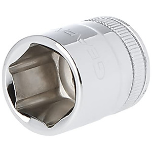GEARWRENCH 1/4" Drive Standard Metric Socket 15mm, 6 Point - 80137