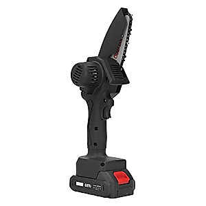 Handheld Cordless Chainsaw Mini Rechargeable Garden Lightweight Chainsaw (US Plug)