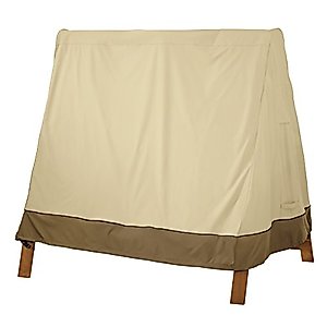 Classic Accessories Veranda Water-Resistant 72 Inch A-Frame Swing Set Cover, Outdoor Swing Cover