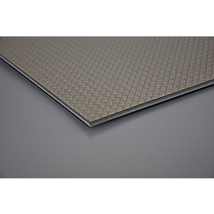 Art3d 1-Pack Fancy Floor Tile for Kids Room Liquid Encased Floor Tile, 12" X 12" Blue