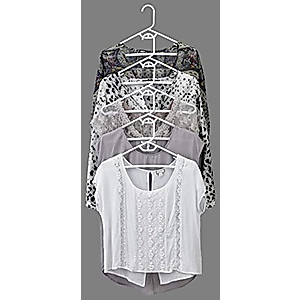 Heavy Duty Wide Suit Hangers for Coats, Sweaters, and Jackets - Pack of 20 Wide Shoulder Hangers with Accessory Hooks for Hanging Ties and Belts - Keeps Clothes in Shape and Saves Closet Space