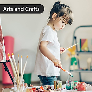 8 oz Plastic Jars with White Lid,36 Pack Refillable Food Jars | Canisters with Screw Lids,Clear Empty Slime Containers for Kitchen Food Storage,Cosmetic,Art Crtafts