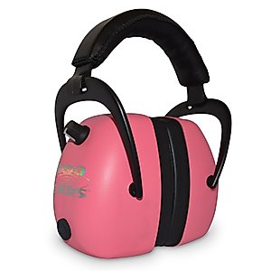 Pro Ears Gold II 30 Electronic Hearing Protection, Military Grade Tactical Ear Muffs, NRR 30 DB, for The Range, Shooting, & Hunting, Pink