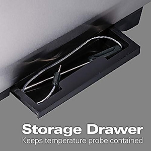 HAMILTON BEACH PROFESSIONAL Digital Convection Countertop Toaster Oven, Large 6-Slice, Temperature Probe, Bake Pan and Broil Rack, Stainless Steel (31240)