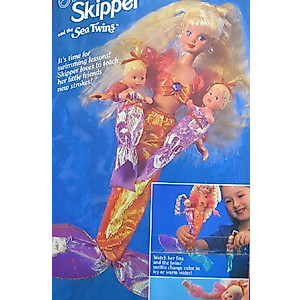 Barbie MERMAID SKIPPER & Sea Twins Dolls (1993)