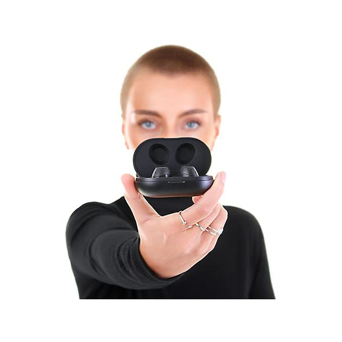 Mymanu CLIK S Earbuds with Live Translation and Charging Case, HD Sound, 37+ Languages, Compatible with iOS and Android