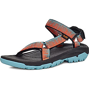 Teva Women's Hurricane XLT 2 Sandal, Atmosphere Carrot/Blue Mirage, 6