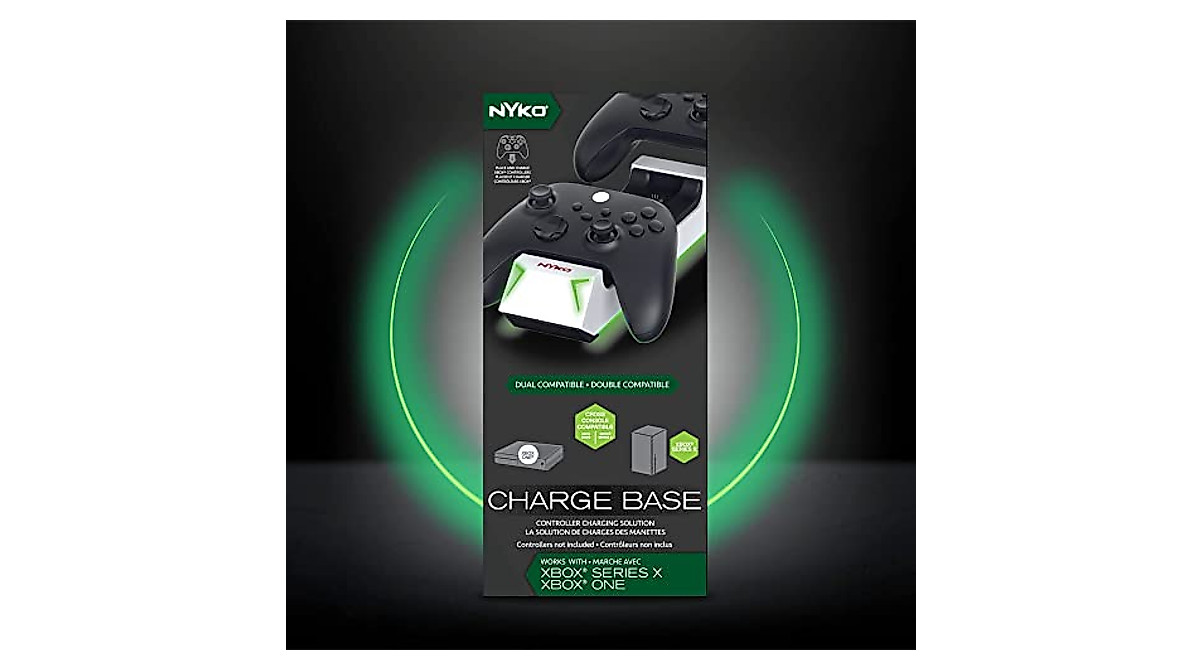 Nyko Charging Station for Xbox Series X/S - Charge 2 Controllers