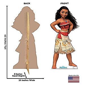 Advanced Graphics Moana Life Size Cardboard Cutout Standup - Disney's Moana