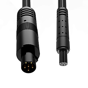 6 Pin Backup Camera Extension Cable,6 Pin 6.5 Ft Extension Cord for Dash Cam, Camera Cable for Reverse Camera Car Recorder Rear View Camera(6.5 Ft)