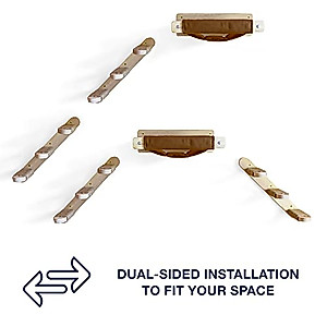 Cat Wall Shelves and Perch for Wall - Cat Wall Hammock with Dual-Sided Steps, Ultimate Wall Mounted Cat Furniture, Cat Ladder, Padded Cushion