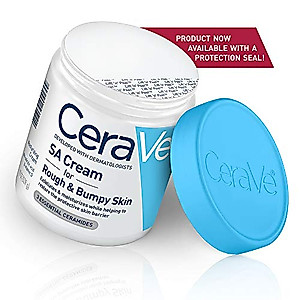 CeraVe Moisturizing Cream with Salicylic Acid | Exfoliating Body Cream with Lactic Acid, Hyaluronic Acid, Niacinamide, and Ceramides | Fragrance Free & Allergy Tested | 19 Ounce