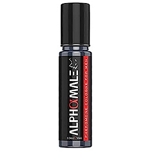 AlphaMale Pheromone Cologne for Men - Premium Pheromone Infused Oil Cologne - Men's Cologne to Attract Women (0.34oz)