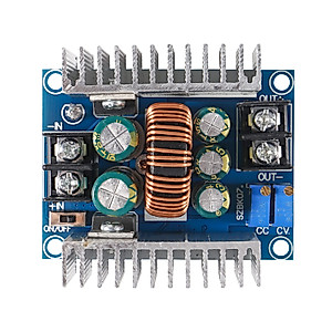 QCCAN 2PCS 20A 300W DC-DC Buck Converter Step Down Module Adjustable DC 6-40V to 1.2-36V Voltage Regulator Buck Converter Constant Current Power Supply Module