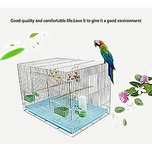 Tyoo Bird Cage Pet Supplies Suitable for Small Birds Used As a Nest for Homing Pigeons Suitable for Most Bird Cages Assembled and Cleaned