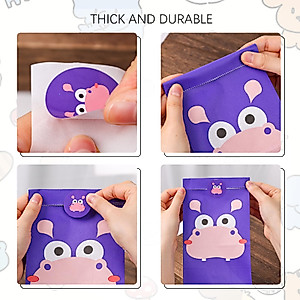 JOHOUSE 54PCS Party Favor Bags, Farm Animal Party Favors, Goodie Bags Treat Bags Paper Gift Bags with Stickers 4.7" x 3.1" x 8.7" Party Bags For Kids Birthday Party Supplies