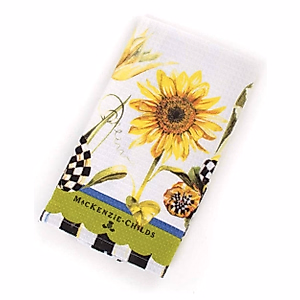 MACKENZIE-CHILDS Sunflower Dish Towel