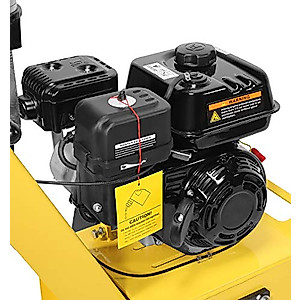 Stark USA 6.5HP Walk Behind Concrete Scarifier Planer Tungsten Carbide Blade Gas 8" Power Grinder Planer Machine Cement Asphalt