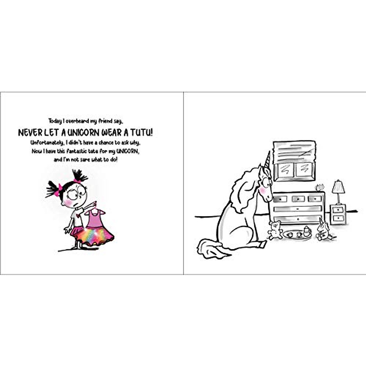 Never Let a Unicorn Wear a Tutu! (Funny Unicorn Picture Book series For Ages 4-8)