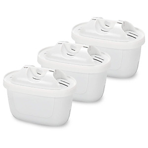 3-Pack Mavea Water Filter Replacement for MAVEA Pitcher 1001122, 1001495 LEVOIT Pitcher,Brita Mavea Maxtra, Maxtra+ and more brand of Water filter Pitcher