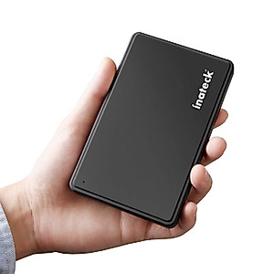 Inateck 2.5 Hard Drive Enclosure, USB 3.0 External Hard Drive Case, Support UASP, Up to 5Gbps,FE2004