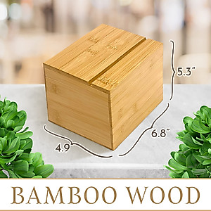 Recipe Box, Wooden Recipe Box, Recipe Box with 12 Dividers and Phone Holder, Recipe Boxes, Recipe Box Dividers, Recipe Cards, Recipe Cards and Box Set, Recipe Cards 4x6, 4x6 Recipe Cards