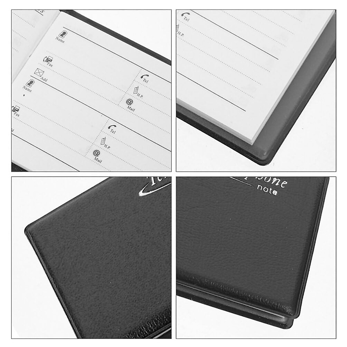 Address Books 12Pcs Mini Address Book Portable Pocket Small Notebook Outdoor Address Book Phone Book