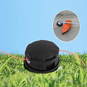 SRM 225 Trimmer Head for Echo Speed-Feed 400 Bump Trimmer Head Wear Cap Spool Cover and Trimmer Head Spring Replace SRM210 SRM210SB SRM211 SRM211SB SRM225SB SRM260SB String Trimmer (Updated)