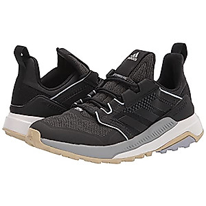 adidas Women's Terrex Trailmaker Hiking Walking Shoe, Core Black/Core Black/Halo Silver, 8.5