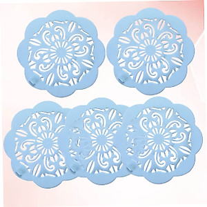 BUTIFULSIC 5pcs Sink Plug Sink Strainer Plug Sink Strainer Stopper Drain Filter Strainer Drain Cover Sink Drain Filter Bath Filter Tub Strainer Hair Catcher Filter for Sink Hair Organ Pool