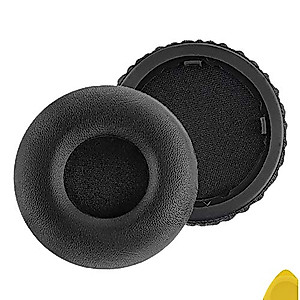 Geekria QuickFit Replacement Ear Pads for Beats Solo Wireless (Solo Bluetooth) Headphones Ear Cushions, Headset Earpads, Ear Cups Cover Repair Parts (Black)