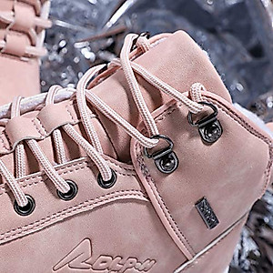 Fheaven Women Warm Ankle Boots Winter Sneakers Cotton Shoes Fiber Outdoor Casual Shoes Sneakers
