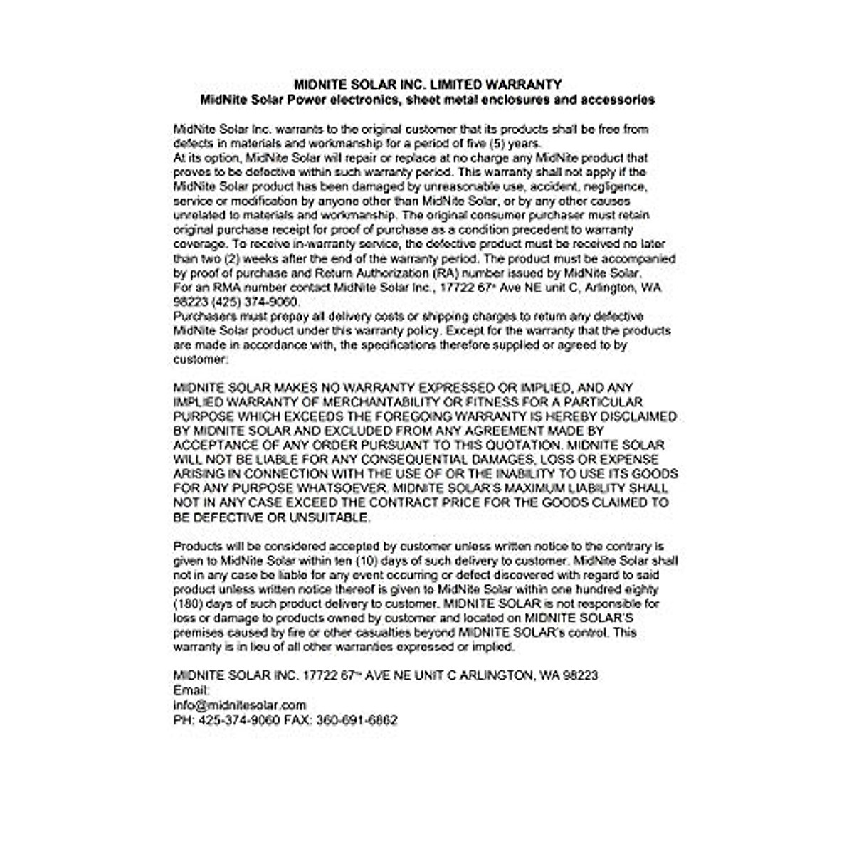 MidNite Solar MNTBB2-15 2/0 Busbar 15 Wire (MNTBB2-15BLK)