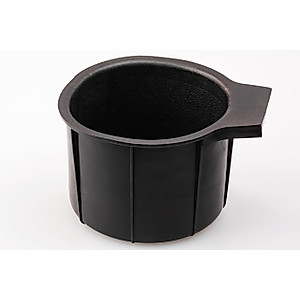 Ford Center Console Cup Holder Insert Fits for 2011-16 Ford F250 F350 F450 F550 Super Duty Black #CC3Z-2813562-AA