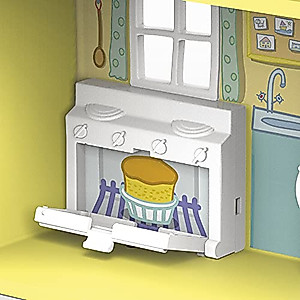 Peppa Pig Peppa’s Adventures Family House Playset, Includes Figure and 6 Fun Accessories, Preschool Toy for Ages 3 Up