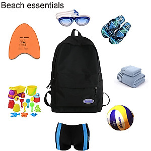 HunterBee Large Mesh Backpack See Through College Student Bag for Girls Boys Semi-Transparent Clear Net Netting Bookbag with Padded