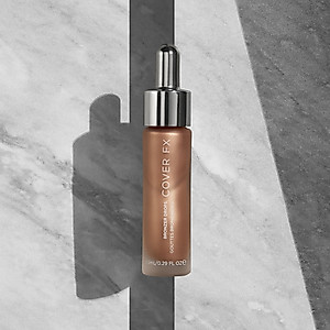 COVER FX Custom Bronzer Drops - Gilded Glow: Rich Bronze - 1 Fl Oz - Radiant Glow Liquid Bronzer - Customizable Color
