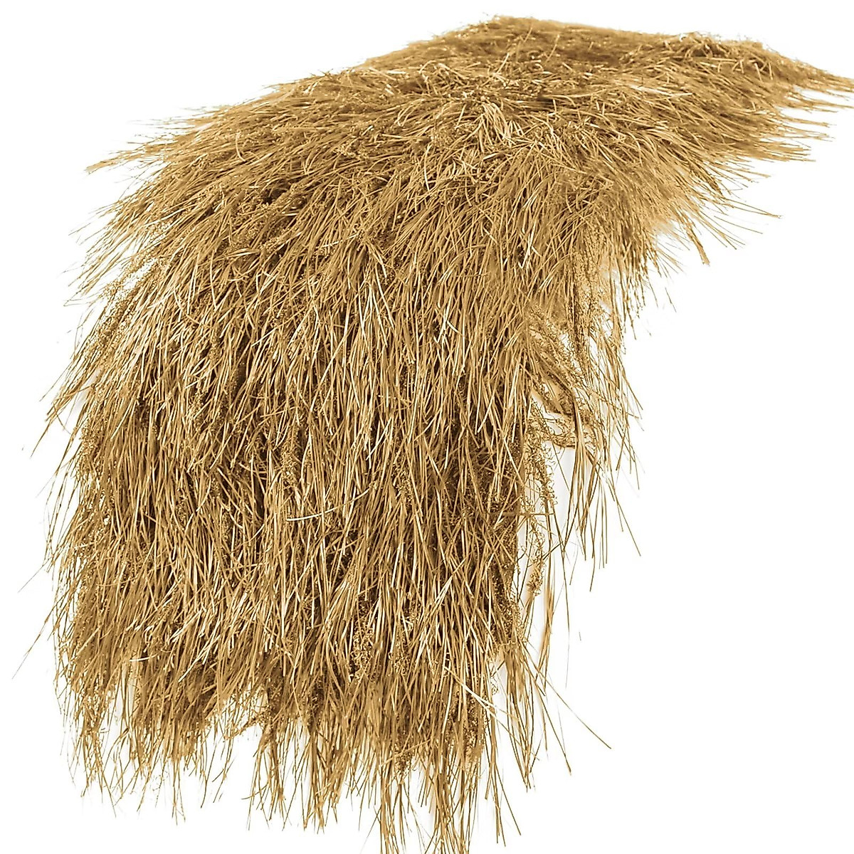 XLX TURF Faux Thatch Straw Table Runner 13 X 36 Inch, Yellow Grass Hay Table Centerpiece Decorations for Western Cowboy Birthday Thanksgiving Party, Hunting Theme, Home DIY Crafts