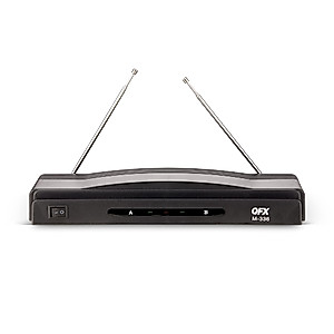 QFX M-336 Wireless Dynamic Professional Microphone - Twin Pack