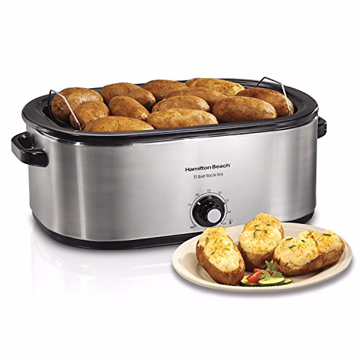 Hamilton Beach 28 Lb Turkey Roaster 22 Quart Oven