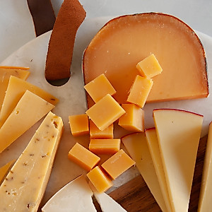 igourmet Dutch Cheese Assortment - Includes Beemster Classic Extra Aged Gouda Cheese, Leyden Cheese, Dorothea Cheese, and Red Wax Gouda