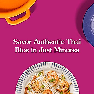 BEN'S ORIGINAL Ready Rice Jasmine Rice, Easy Dinner Side, 8.5 OZ Pouch (Pack of 6)