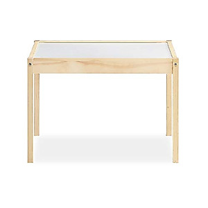 Baby Relax Hunter 3-Piece Kiddy Table & Chair, Natural/White Table Set