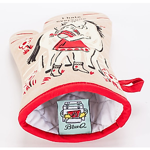 Blue Q Oven Mitt ~ I Hate Everyone Too. Super-Insulated Quilting, Comfy, Natural-Fitting Shape, 100% Cotton. (I Hate Everyone Too)