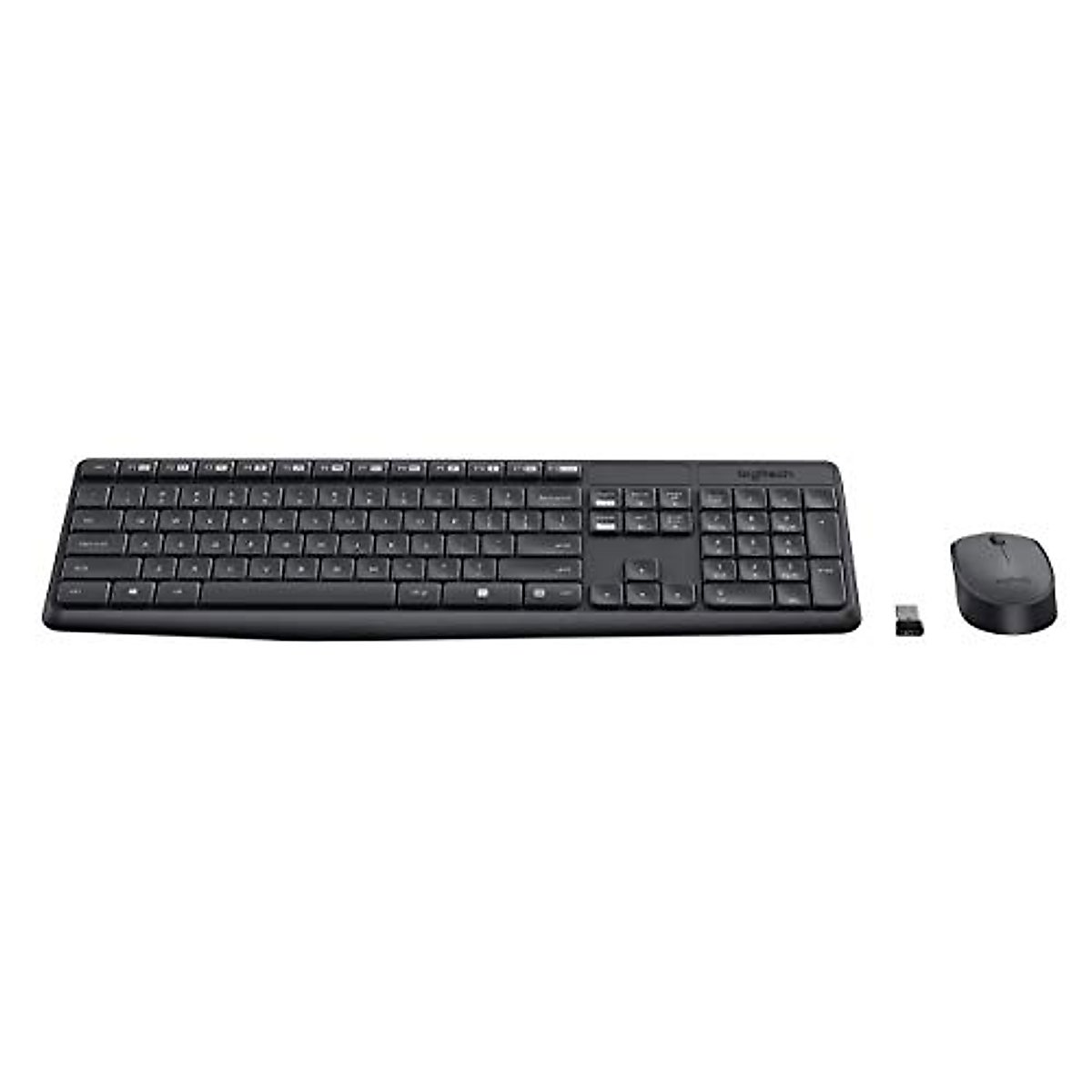 Logitech MK235 Wireless Keyboard and Mouse (Renewed)