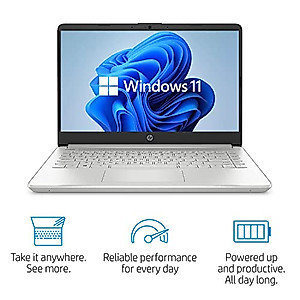 HP 15.6" Laptop, Intel Core i3-1115G4 Processor, Intel UHD Graphics, 15.6" HD LED Display, Online Meeting Ready, Wi-Fi and Bluetooth, HDMI, Windows 11 Home in S Mode (16GB RAM | 1TB SSD)