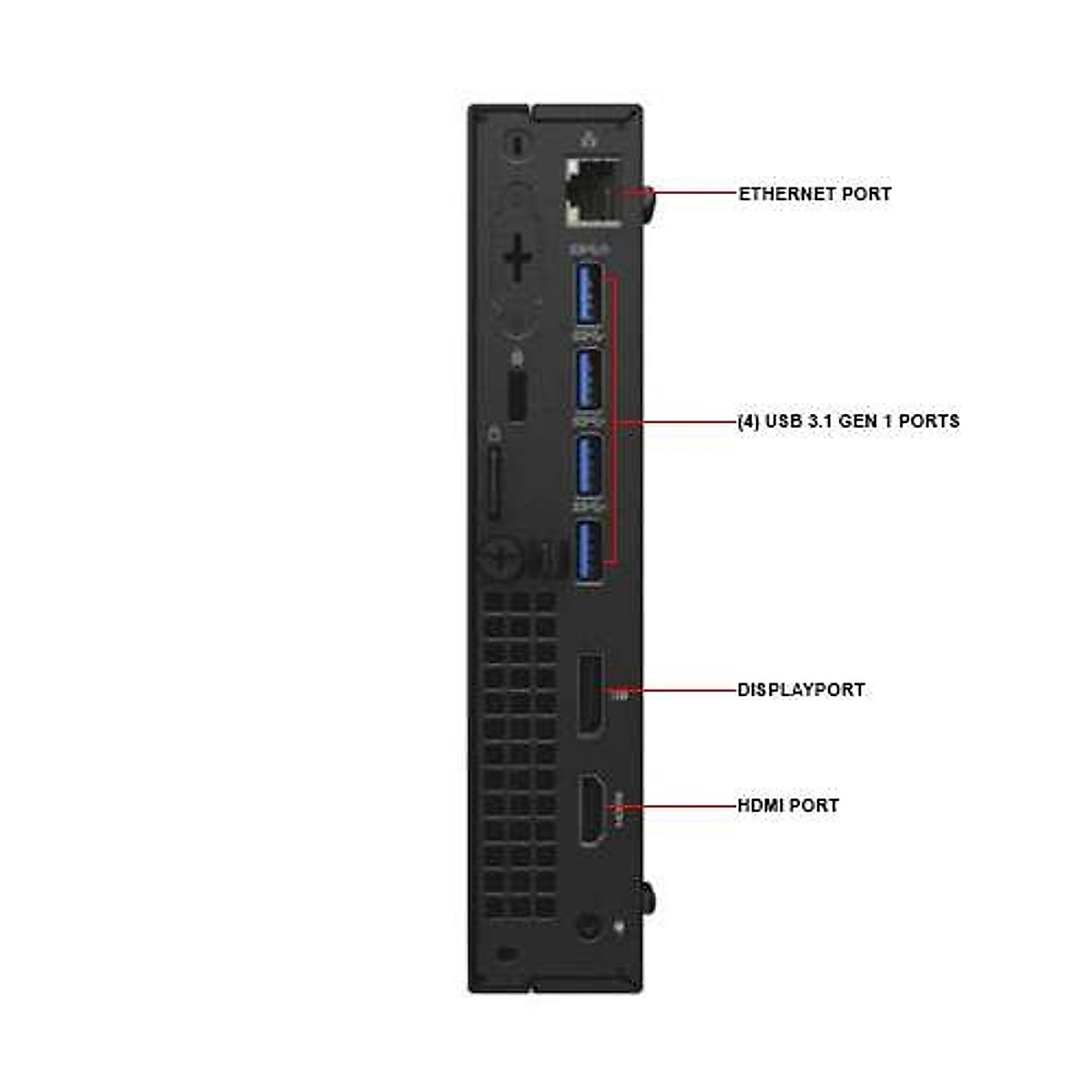 Dell OptiPlex 7050 Micro Form Factor Desktop, i3, 16GB, 256GB SSD, Win10 Pro.