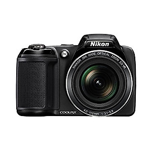 Nikon Coolpix L340 20.2 Megapixel Digital Camera With 28x Optical Zoom